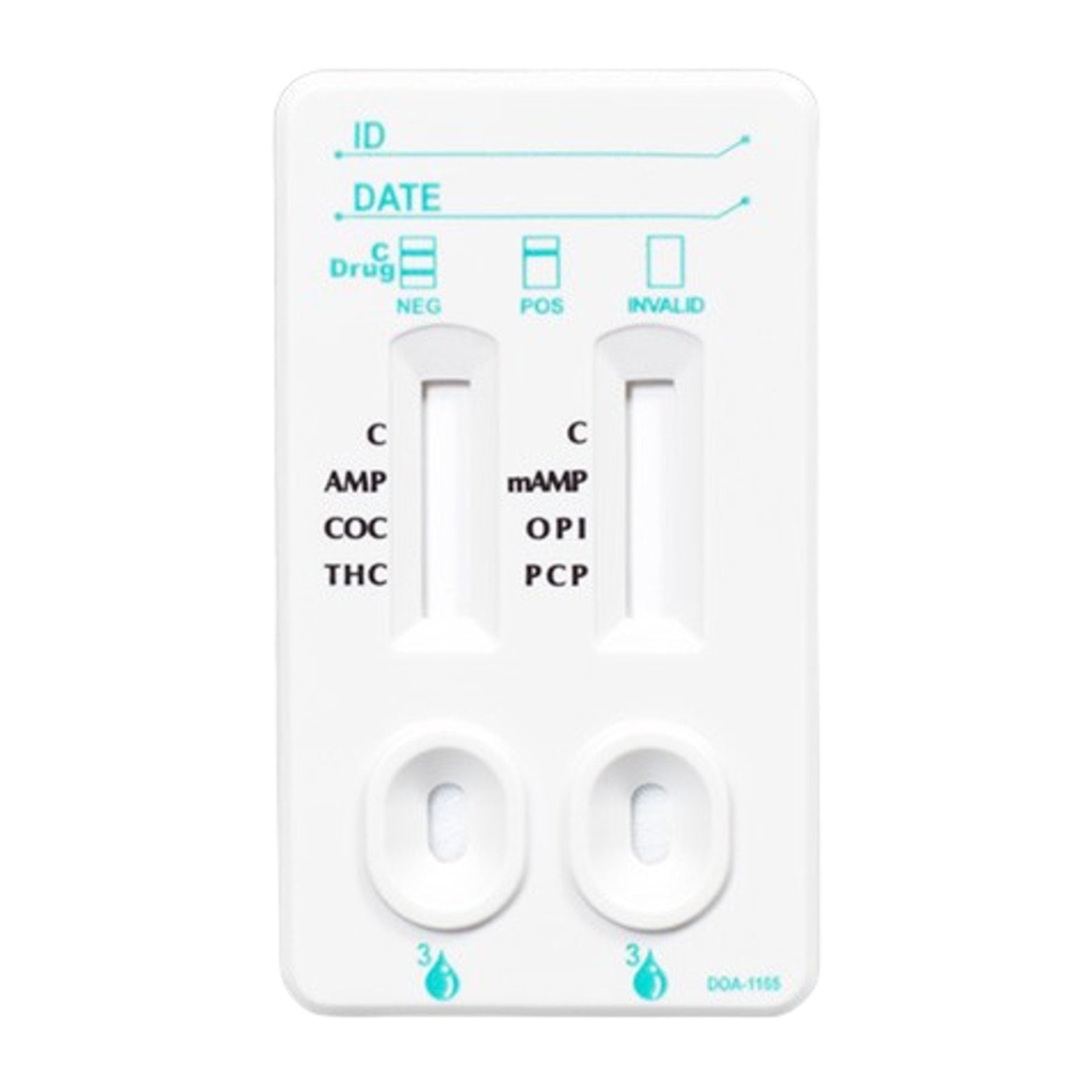 6-panel Abbott Urine Drug Test Cassette | DOA-2165 (25/box)