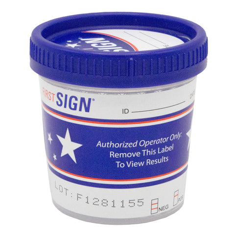 12-Panel First Sign® Urine Drug Test Cup | FSCCUP-9124 (25/box)