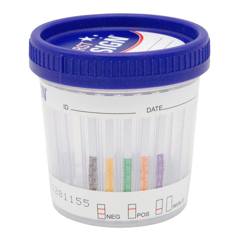 12-Panel First Sign® Urine Drug Test Cup | FSCCUP-9124 (25/box)
