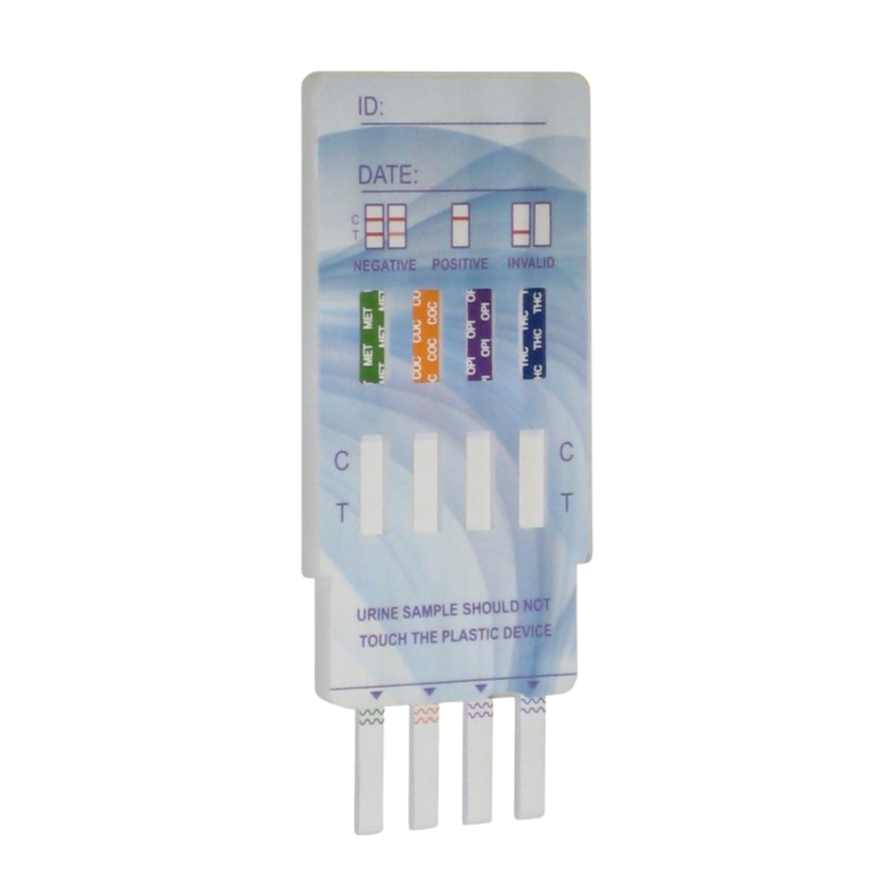 4-Panel Healgen® Drug Test Dip Card | HDOA-144 (25/box)