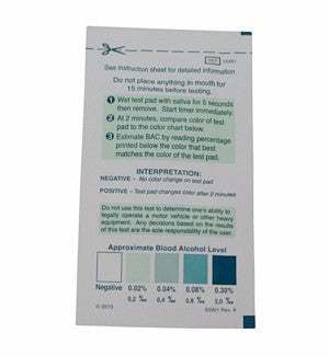 Buy Alco-Screen Alcohol Saliva Test Strips | 55001-25 – ToxTests