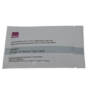 Alere iScreen® 10 panel Drug Test Cards | IS10 PANEL-DI2 (25/box)